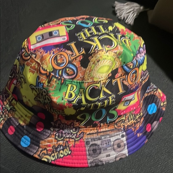 Unbranded | Accessories | Colorful 9s Retro Bucket Hat | Poshmark
